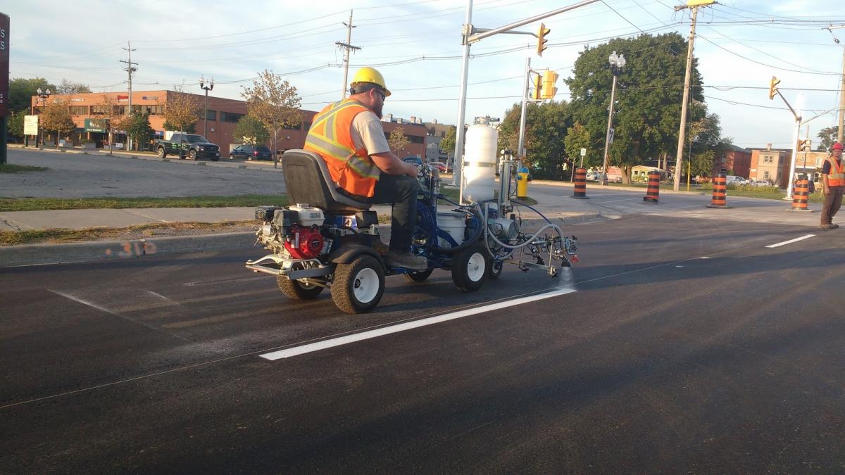 Pavement Marking Services | Apex Pavement Markings
